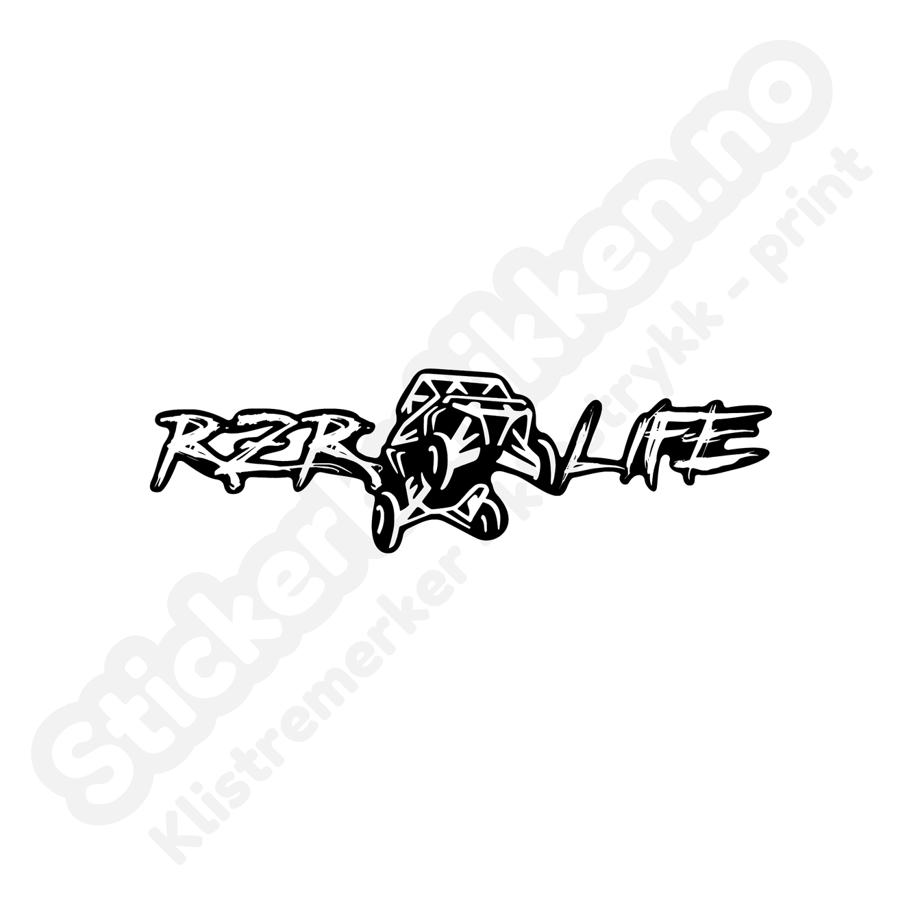 RZR Life – Stickerbutikken.no