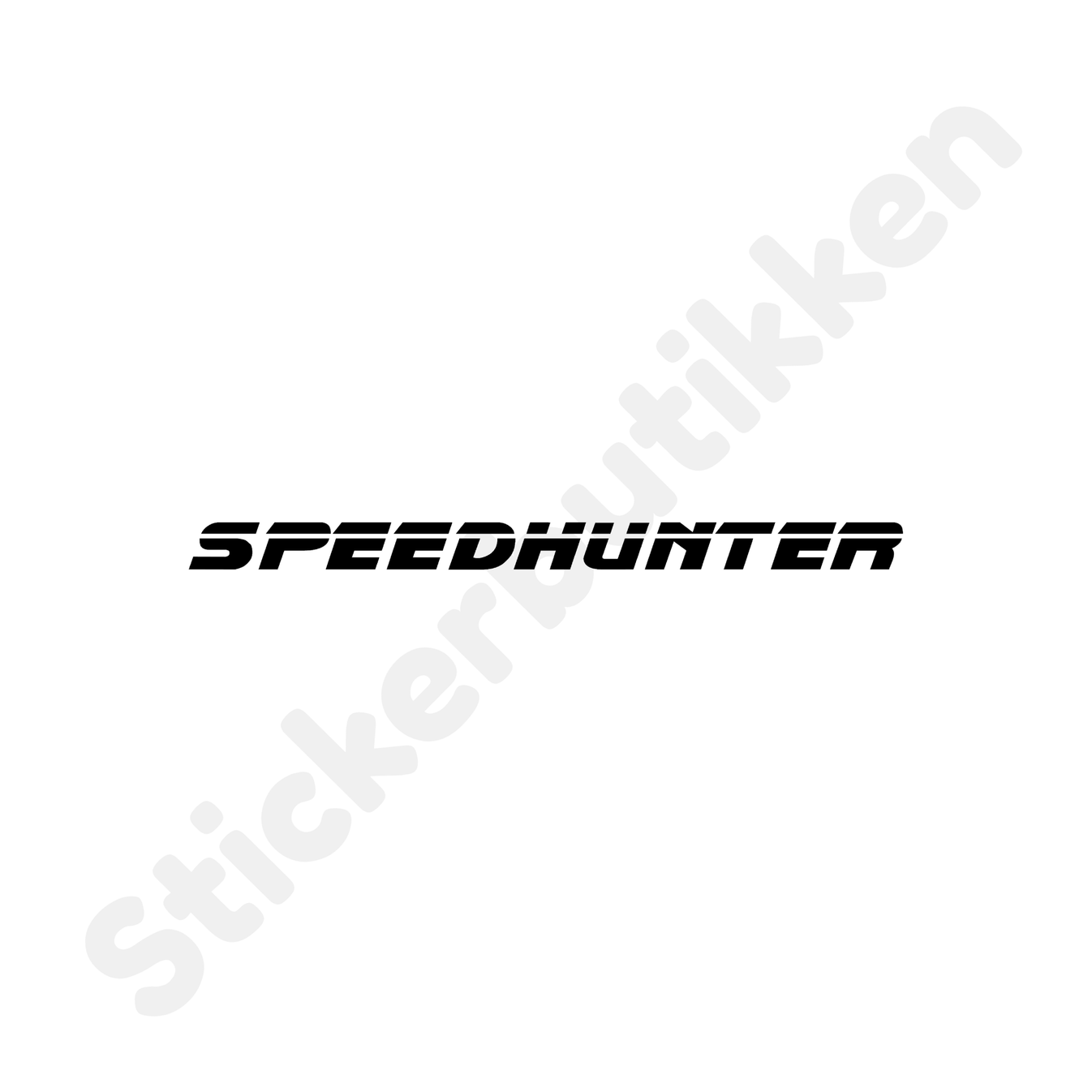 Speedhunter Streamer – Stickerbutikken.no