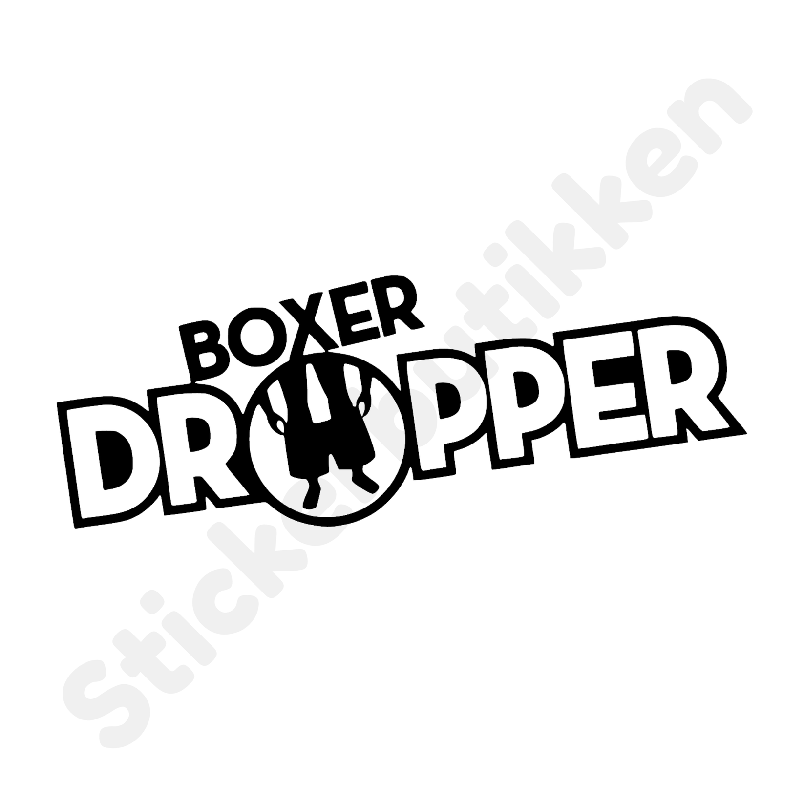 Boxer Dropper – Stickerbutikken.no
