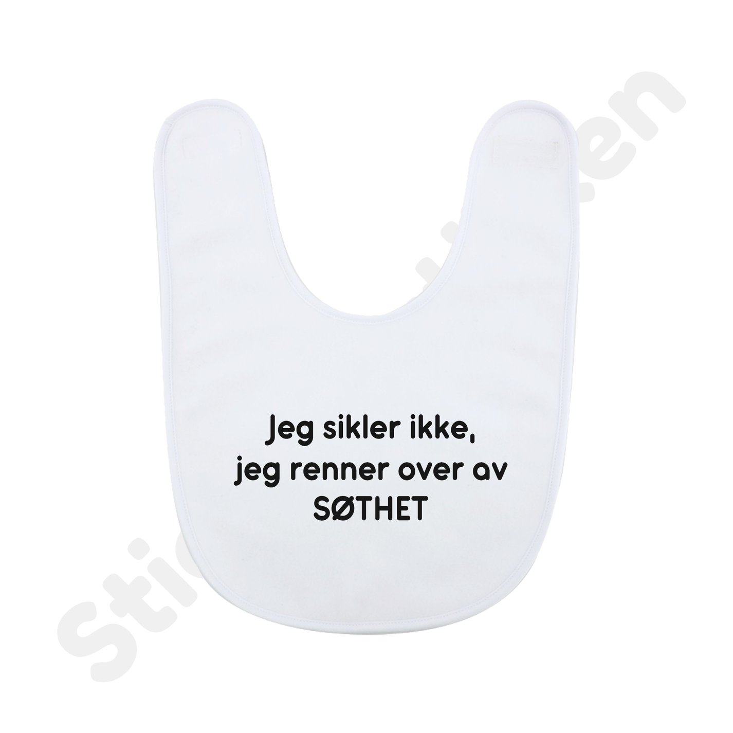 Smekke Jeg sikler ikke.. – Stickerbutikken.no